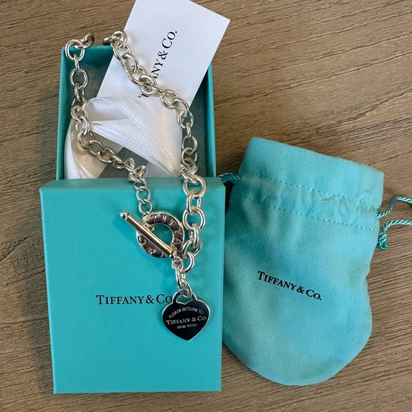 Tiffany & Co. | Jewelry | Tiffany Co Return To Tiffany Heart Tag Toggle ...